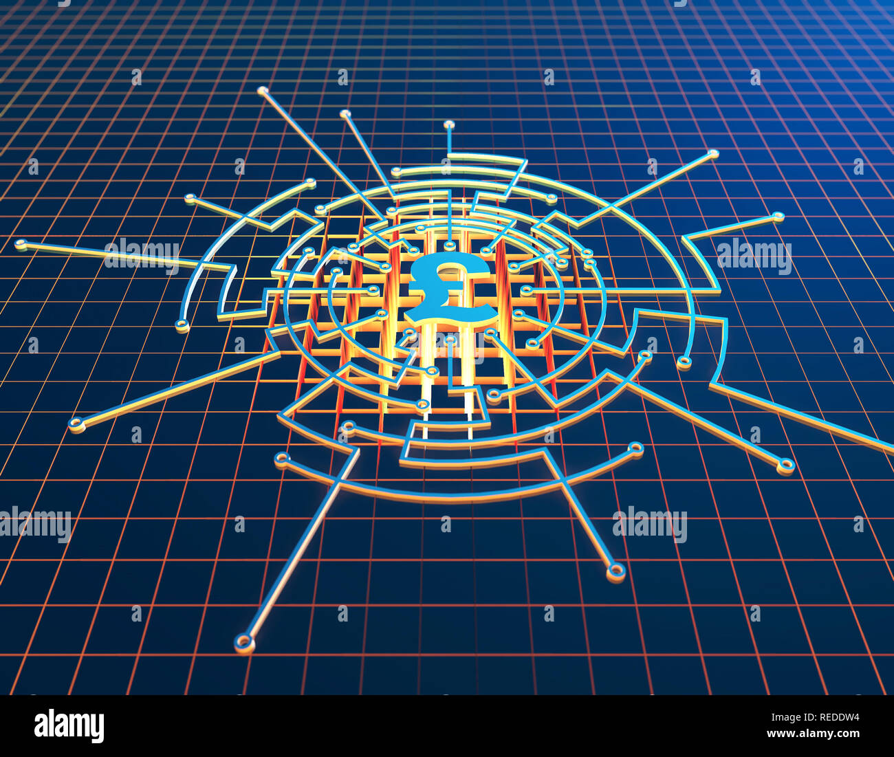 Electronic network technology, internet data transmission,pound Stock ...