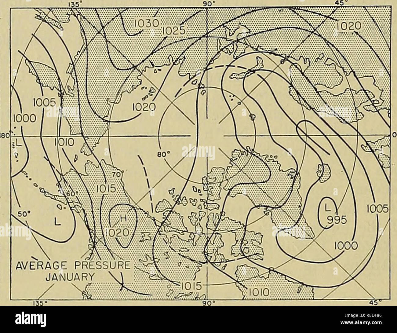 Weather chart showing high pressure hi-res stock photography and images ...