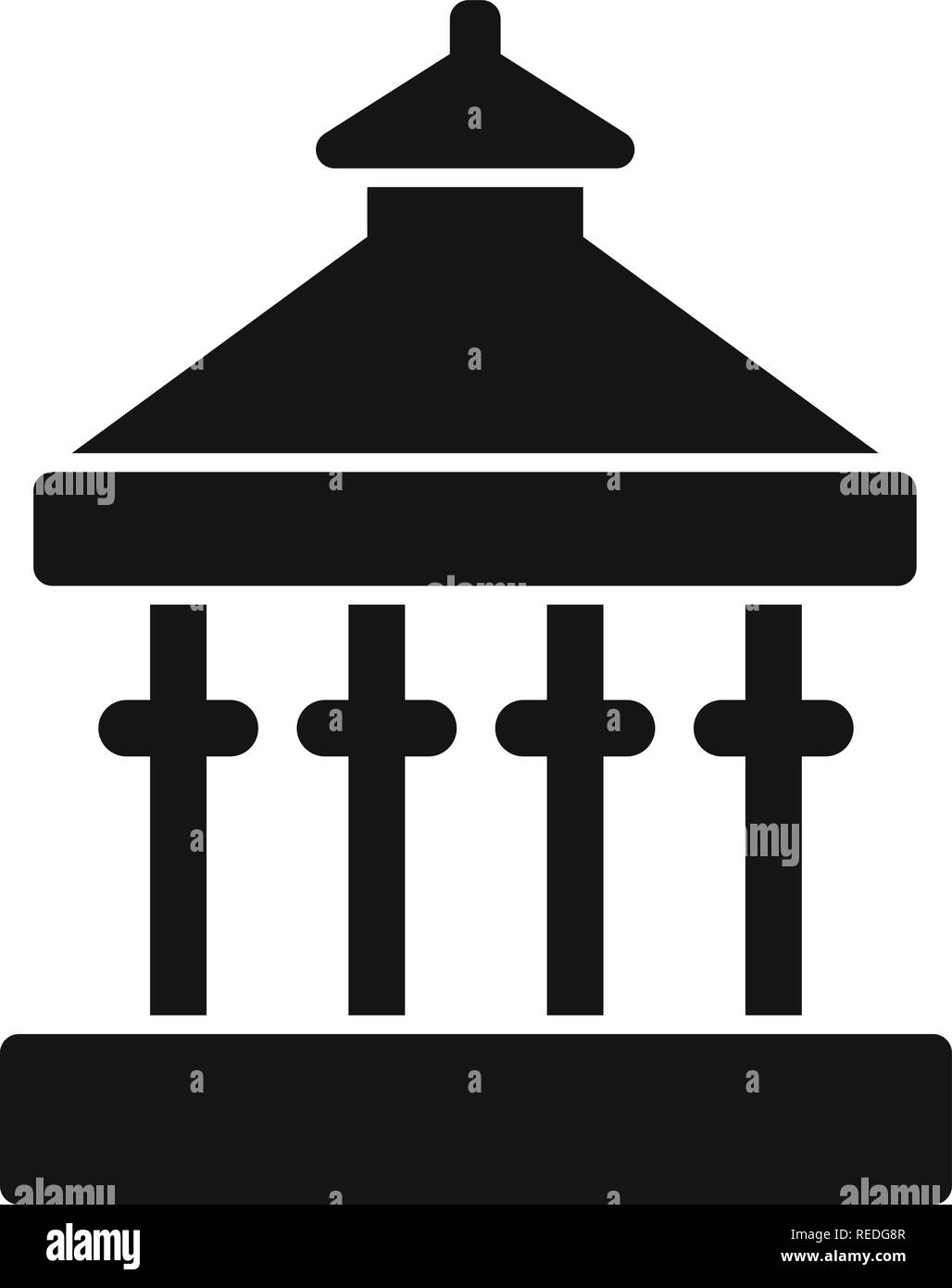 Veranda Vector Icon Sign Icon Vector Illustration For Personal And ...