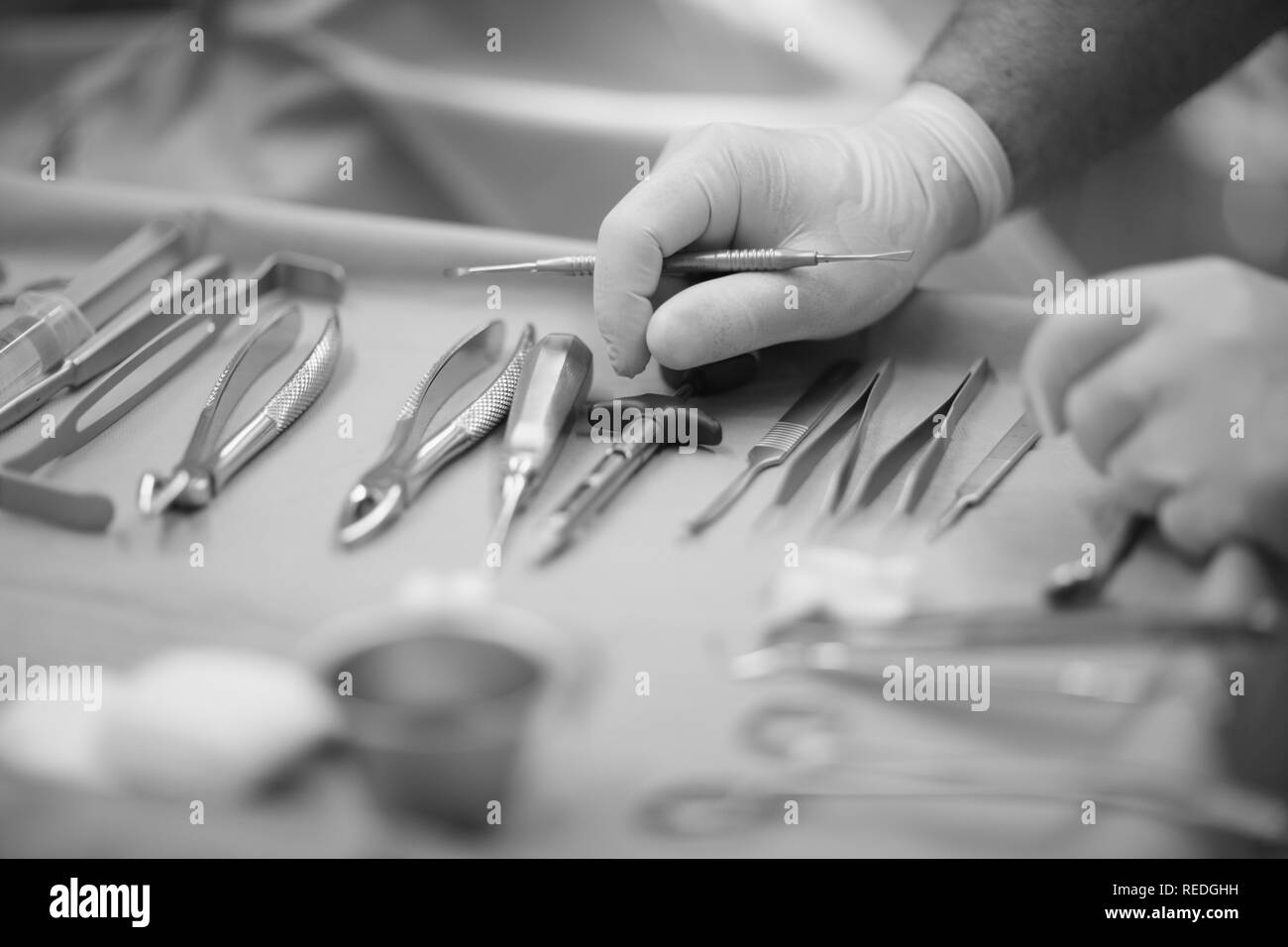 Anesthesia background Black and White Stock Photos & Images - Alamy
