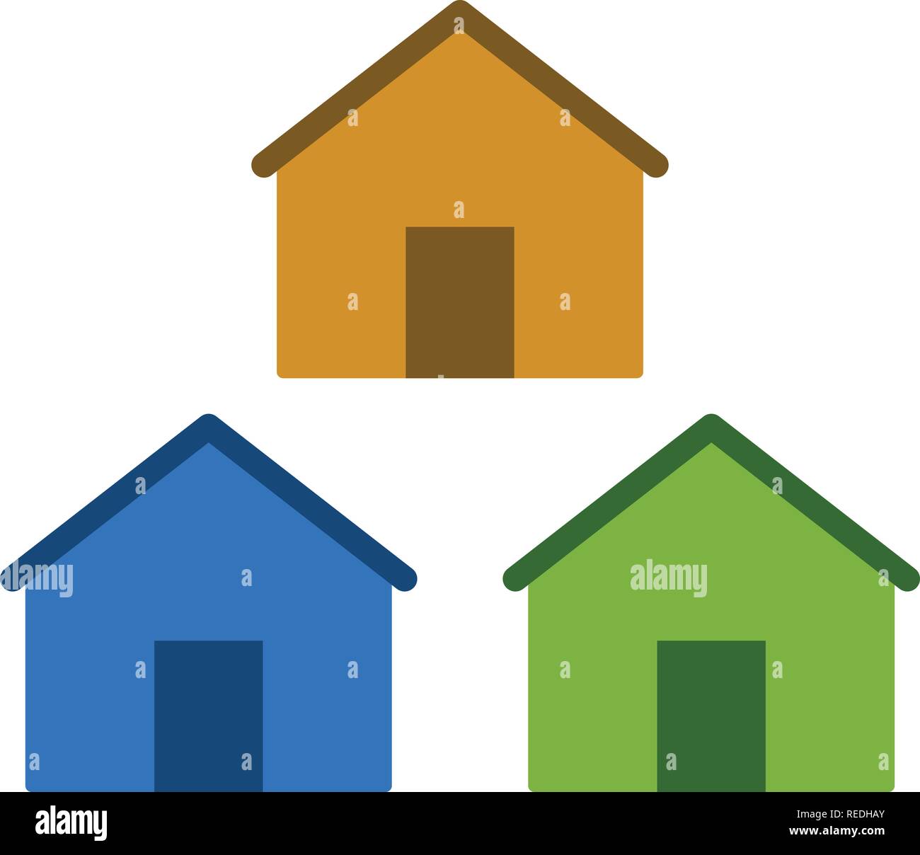 Neighbors 2 Stock Vector Images - Alamy