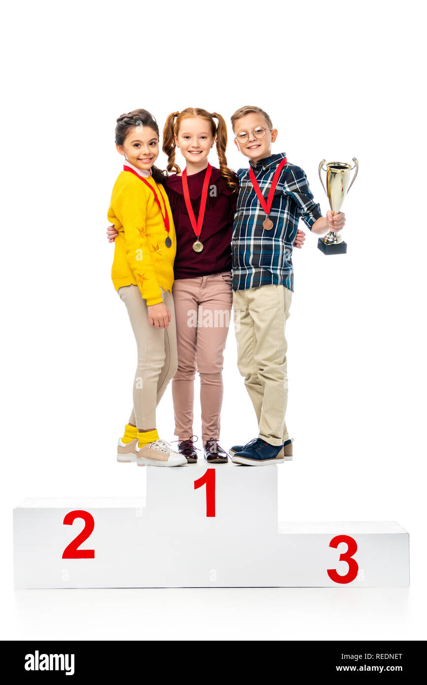 Podium girls hi-res stock photography and images - Alamy