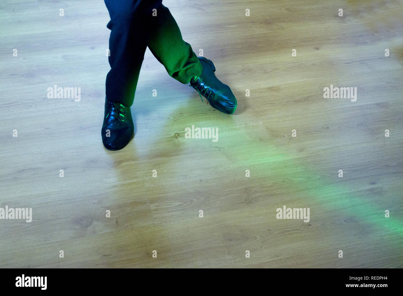 Feet dancer dancing salsa. Copy space Stock Photo - Alamy