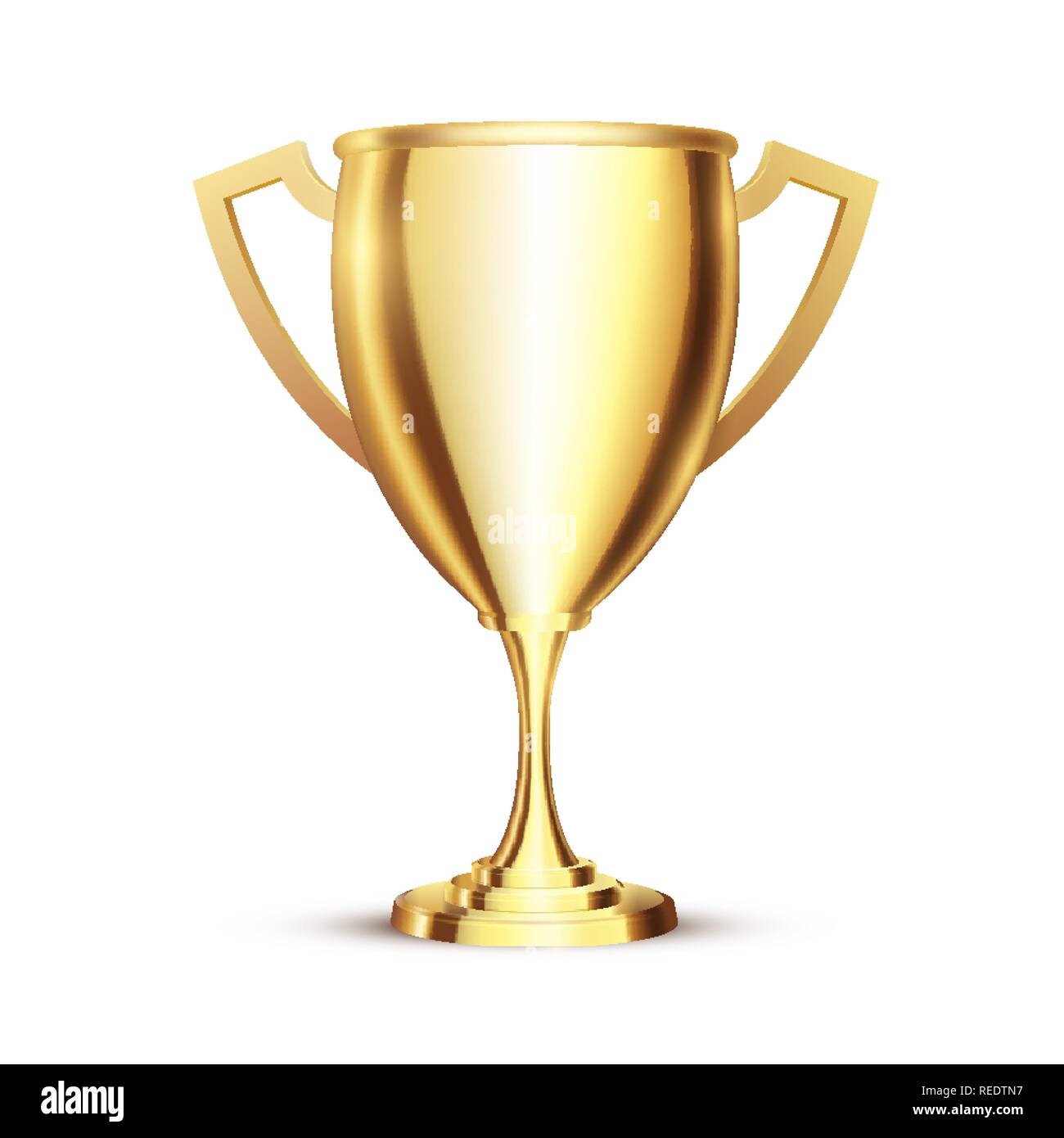 Yellow cup winner 3d hi-res stock photography and images - Alamy