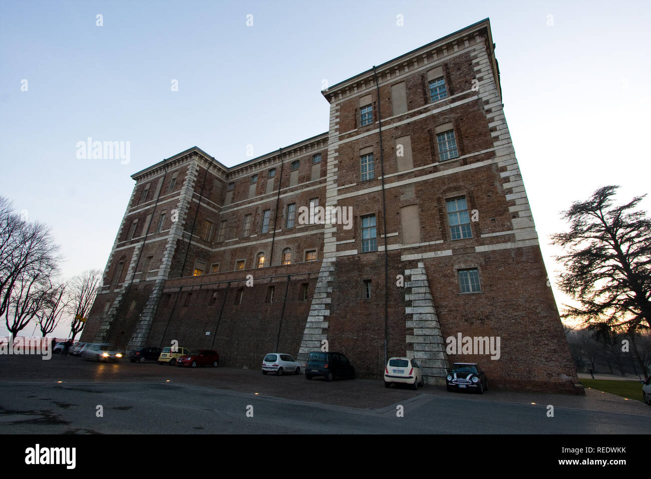 Rivoli Castle,esterior image Stock Photo - Alamy