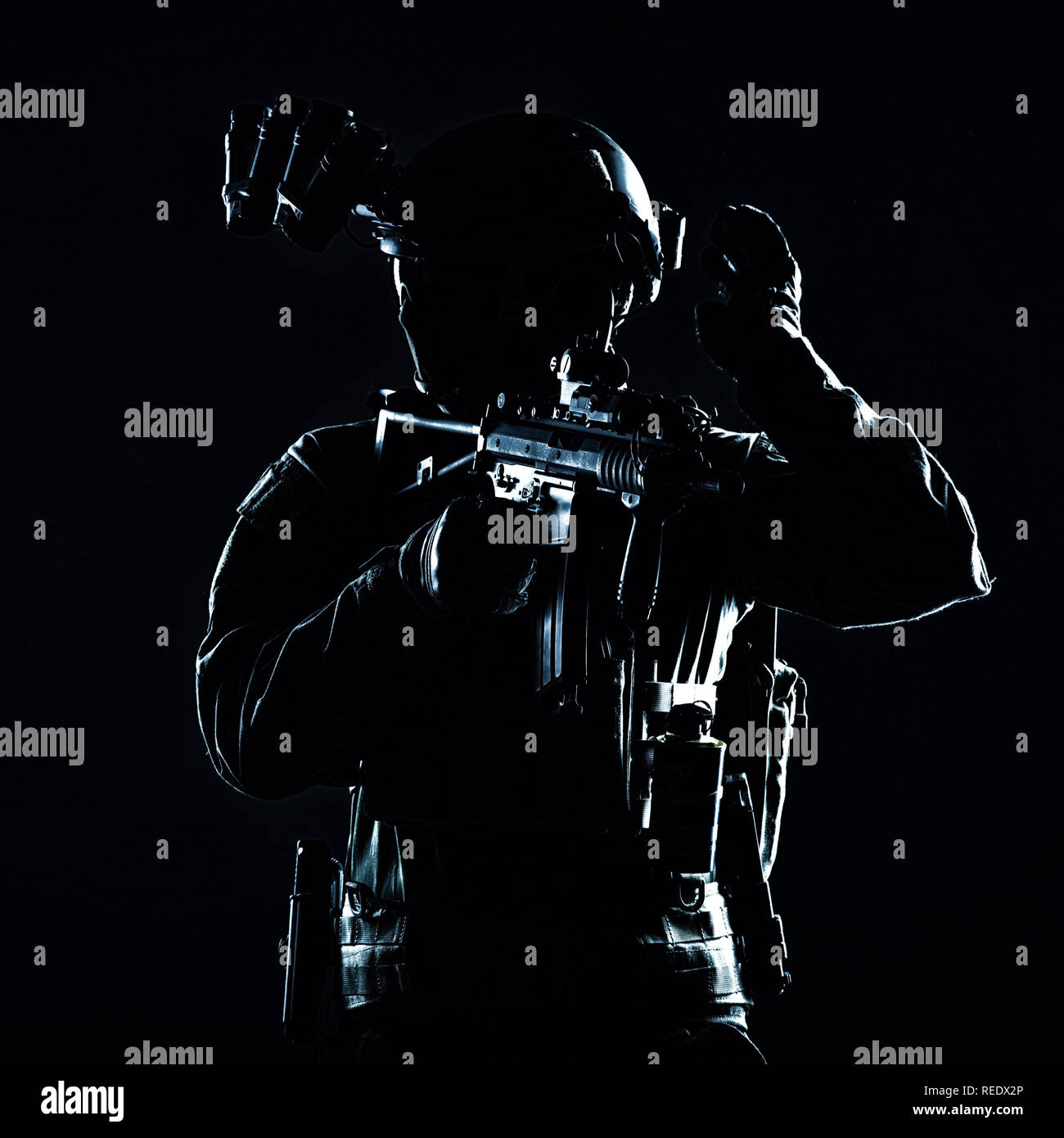 Swat team night vision hi-res stock photography and images - Alamy