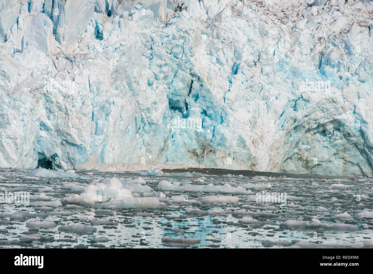 Arctic landscape in Svalbard Stock Photo - Alamy