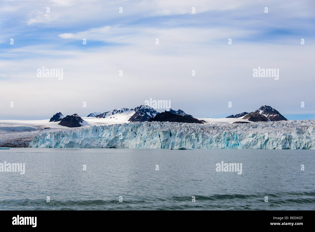 Arctic landscape in Svalbard Stock Photo - Alamy