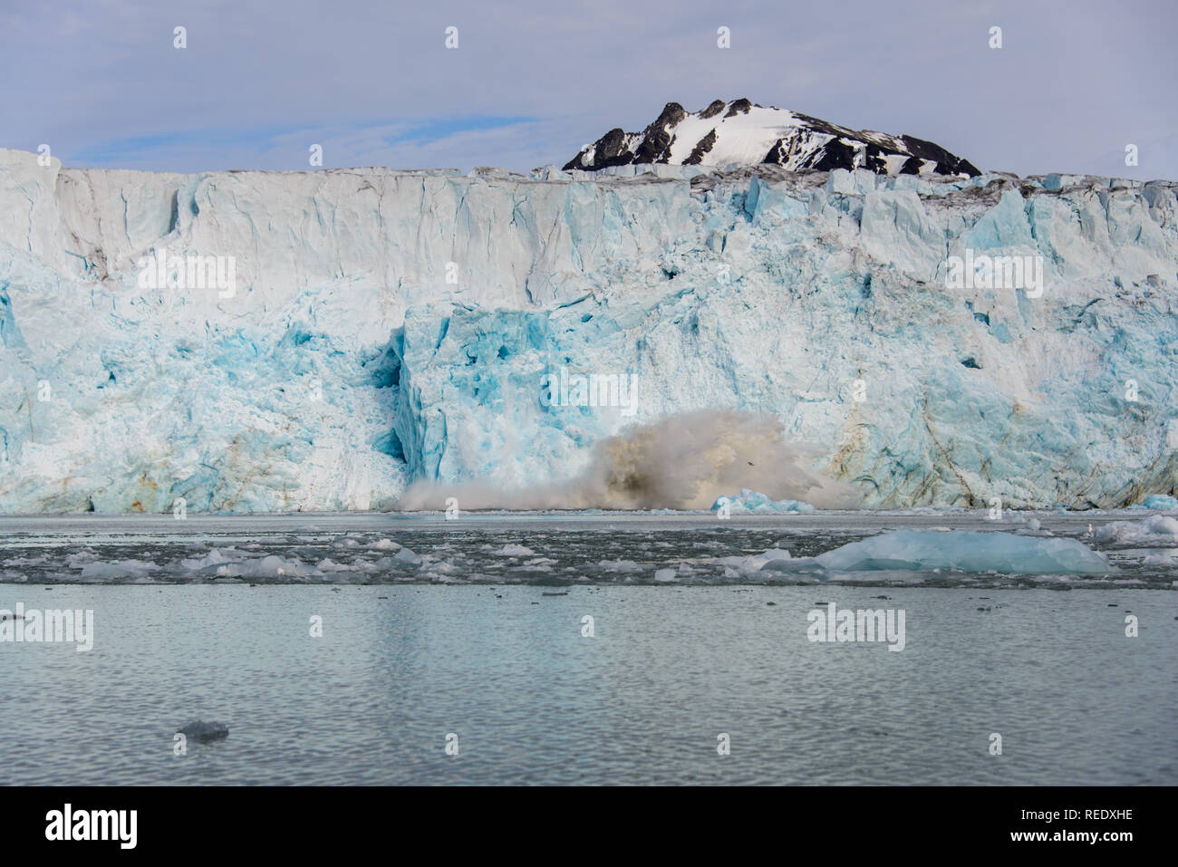 Arctic landscape in Svalbard Stock Photo - Alamy