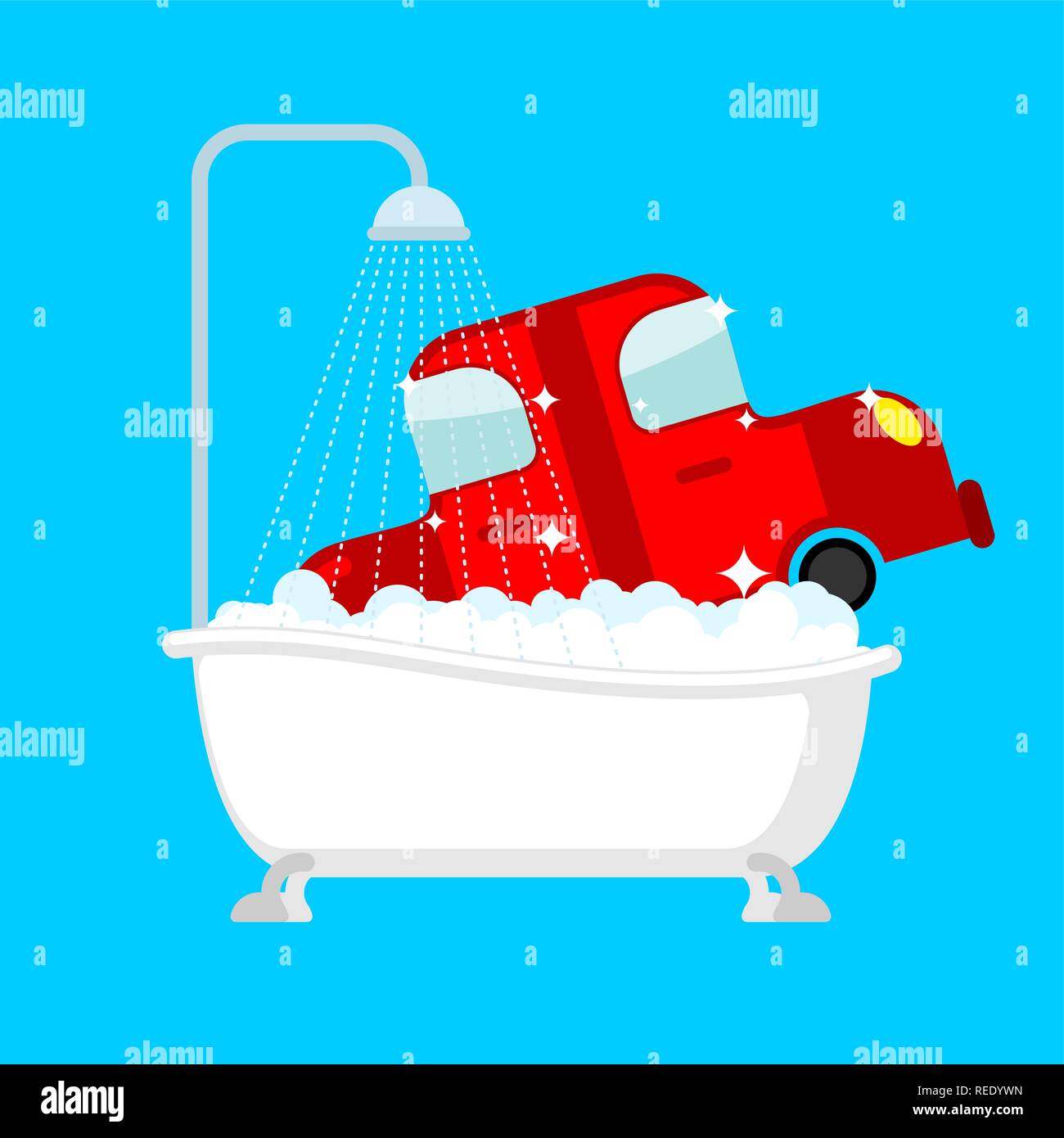 Dirty bathtub Stock Vector Images - Alamy