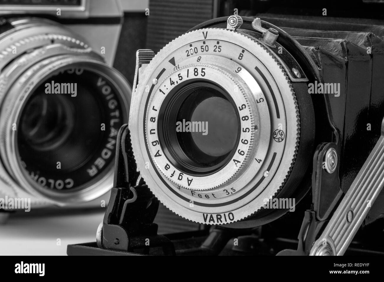 An Agfa Agnar Vario folding camera Stock Photo - Alamy