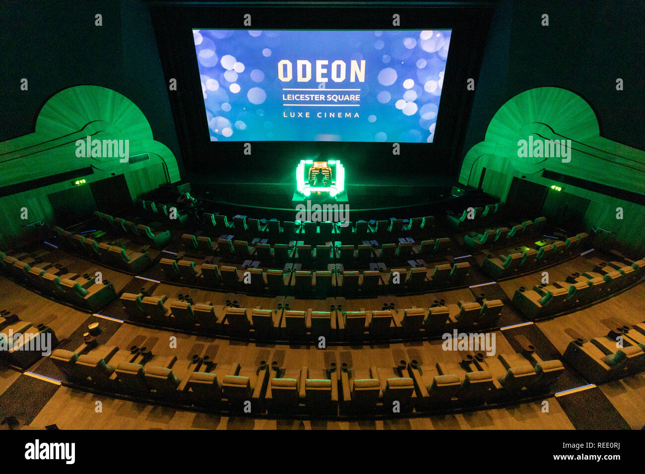 A general view of London’s ODEON Luxe in Leicester Square which has ...