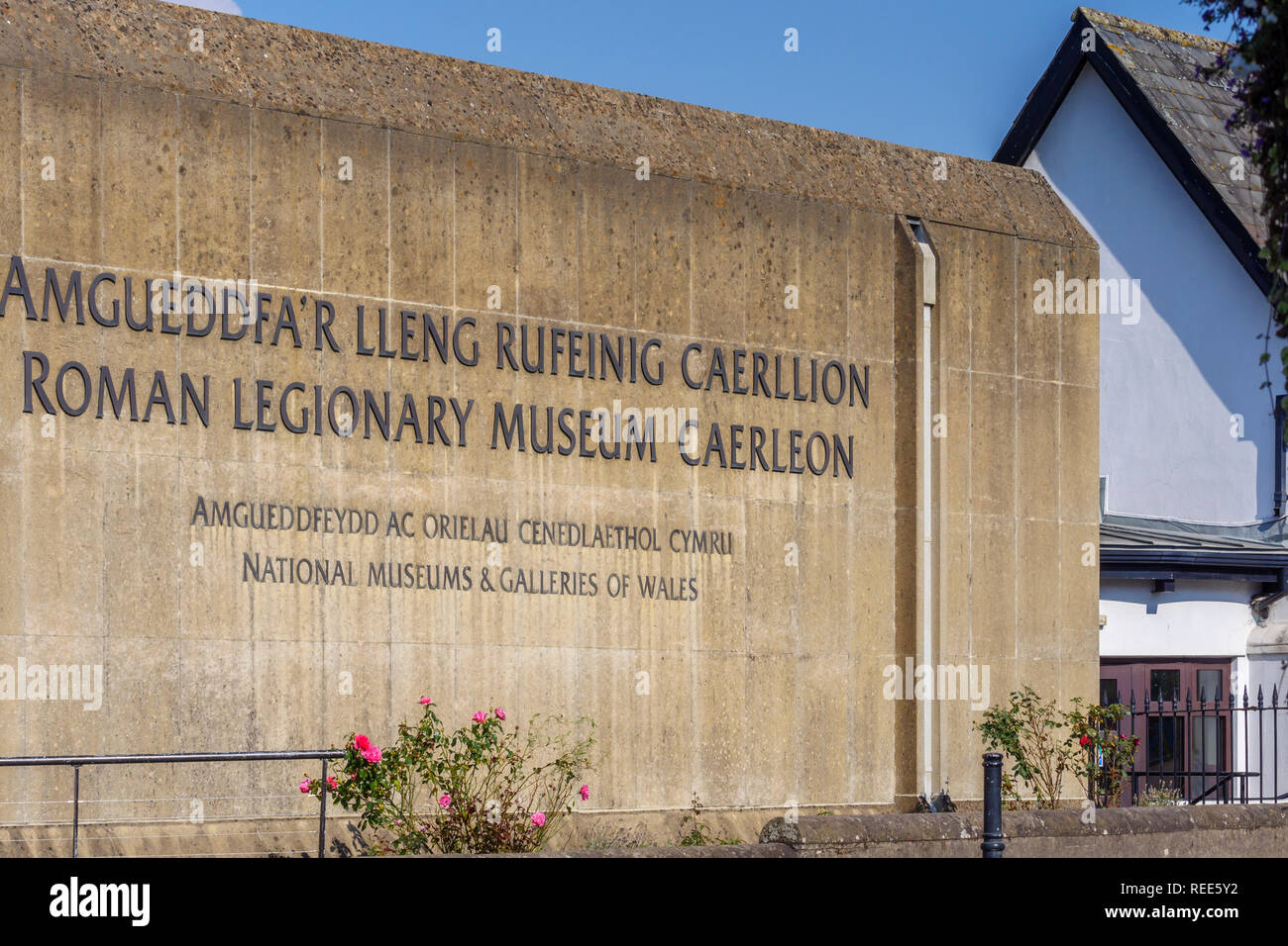 National Roman Legionary Museum Caerleon Newport Gwent Wales Stock ...