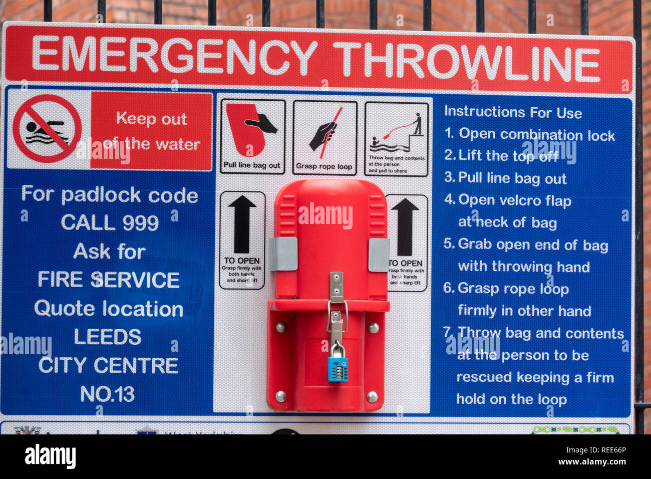 Emergency throwline hi-res stock photography and images - Alamy