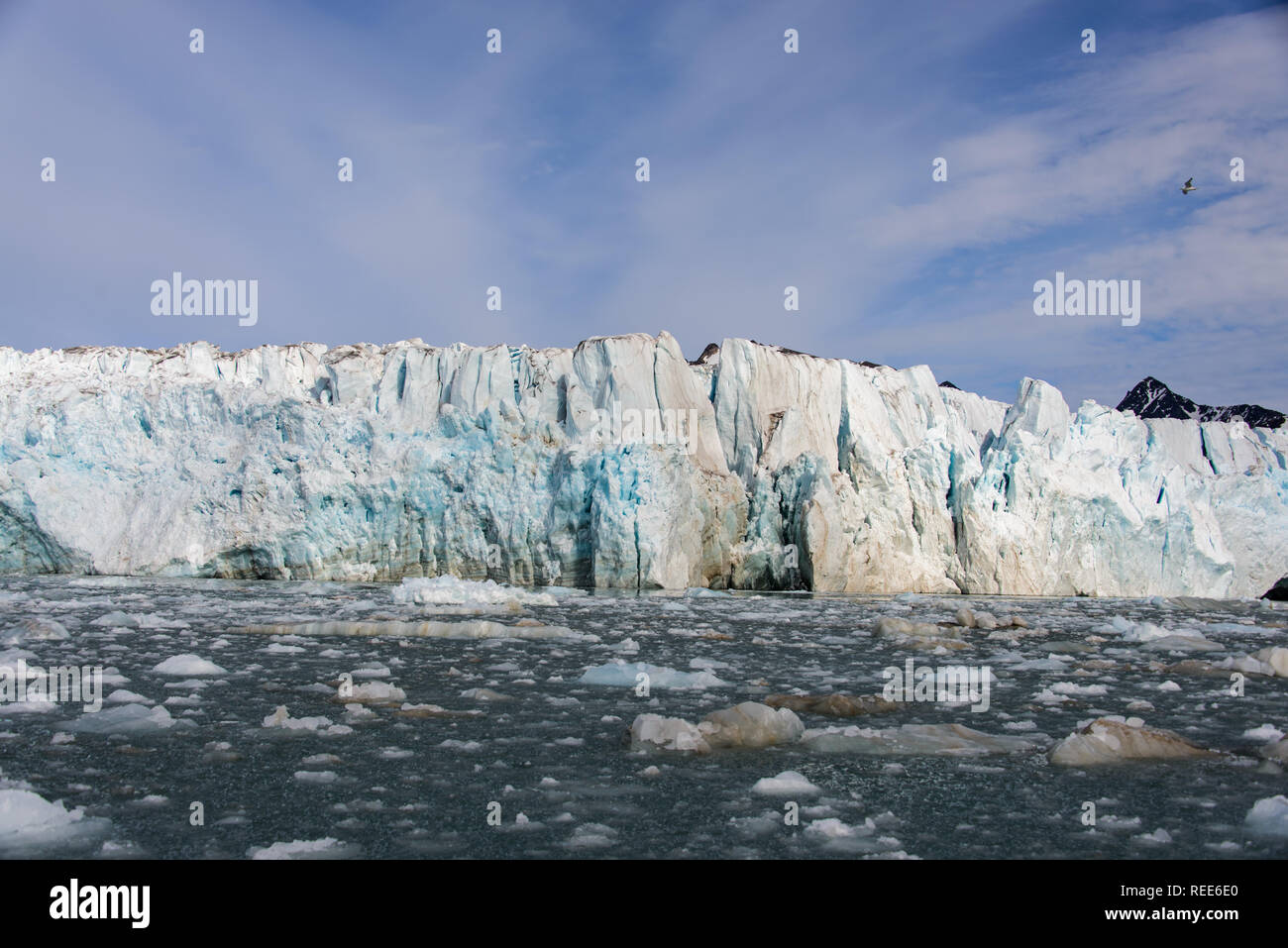 Arctic landscape in Svalbard Stock Photo - Alamy