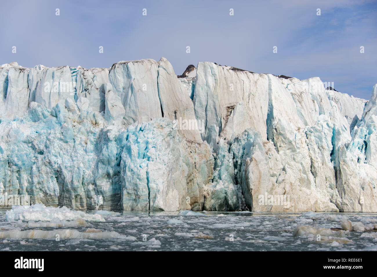 Arctic landscape in Svalbard Stock Photo - Alamy