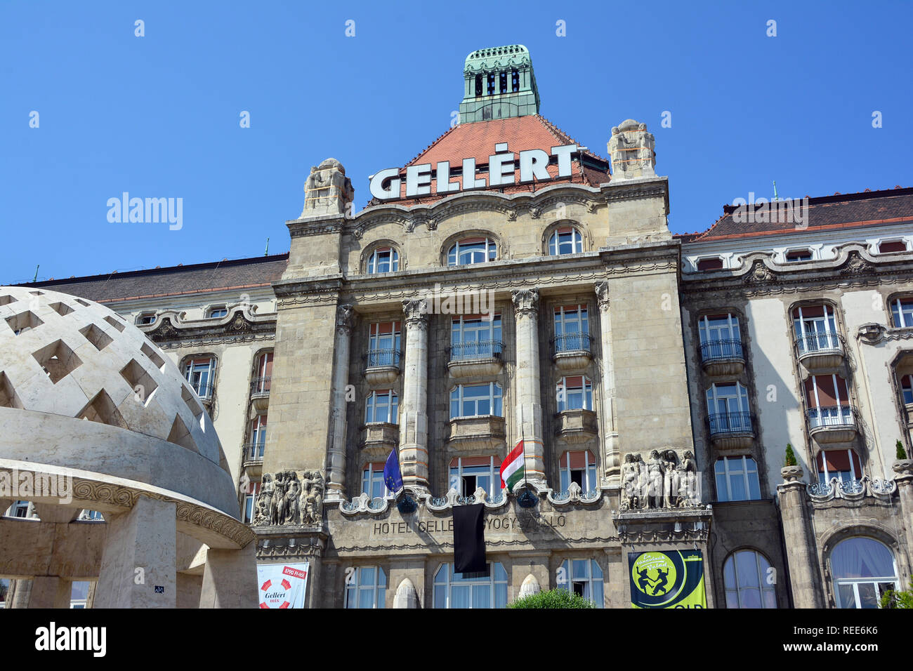 Gellert spa hotel in buda hi-res stock photography and images - Alamy