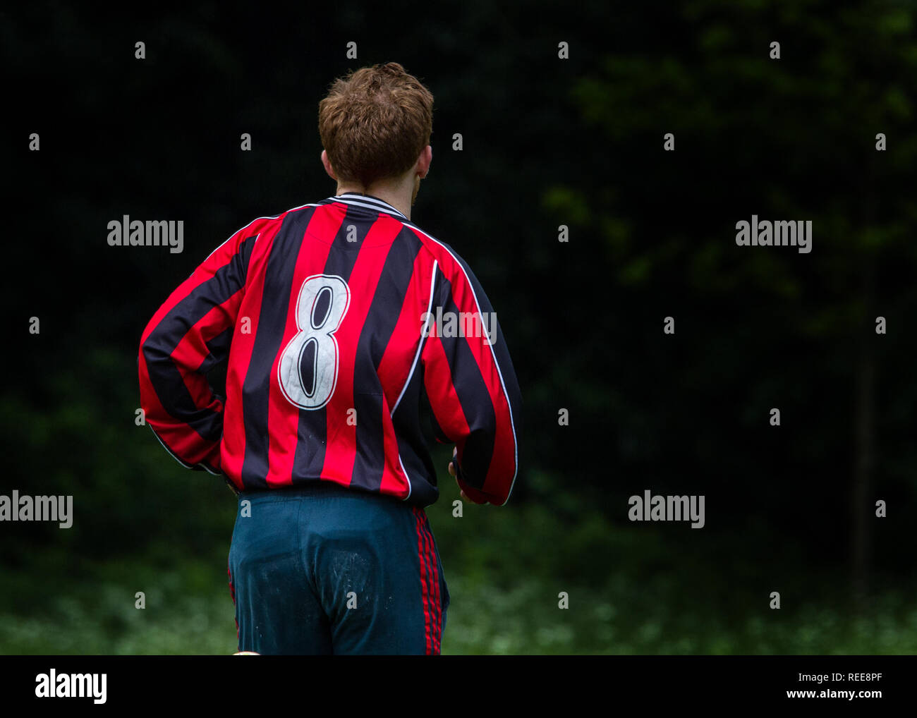 Footballer shirt number hi-res stock photography and images - Alamy