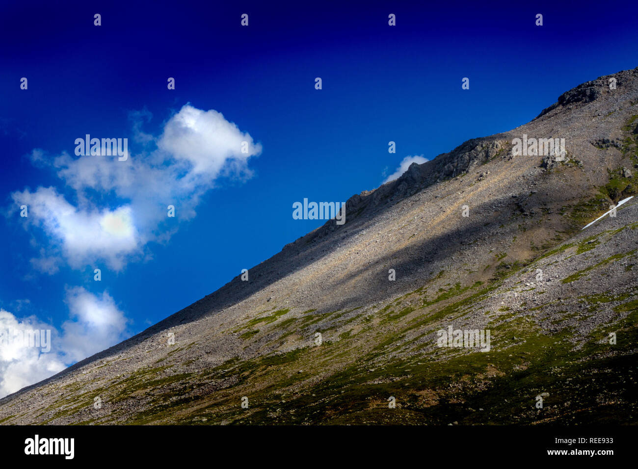 Ben Nevis Slope and Cloud Stock Photo - Alamy
