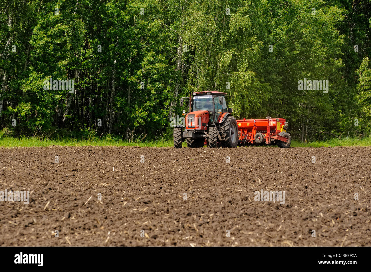 Farmer in tractor russia agriculture hi-res stock photography and ...