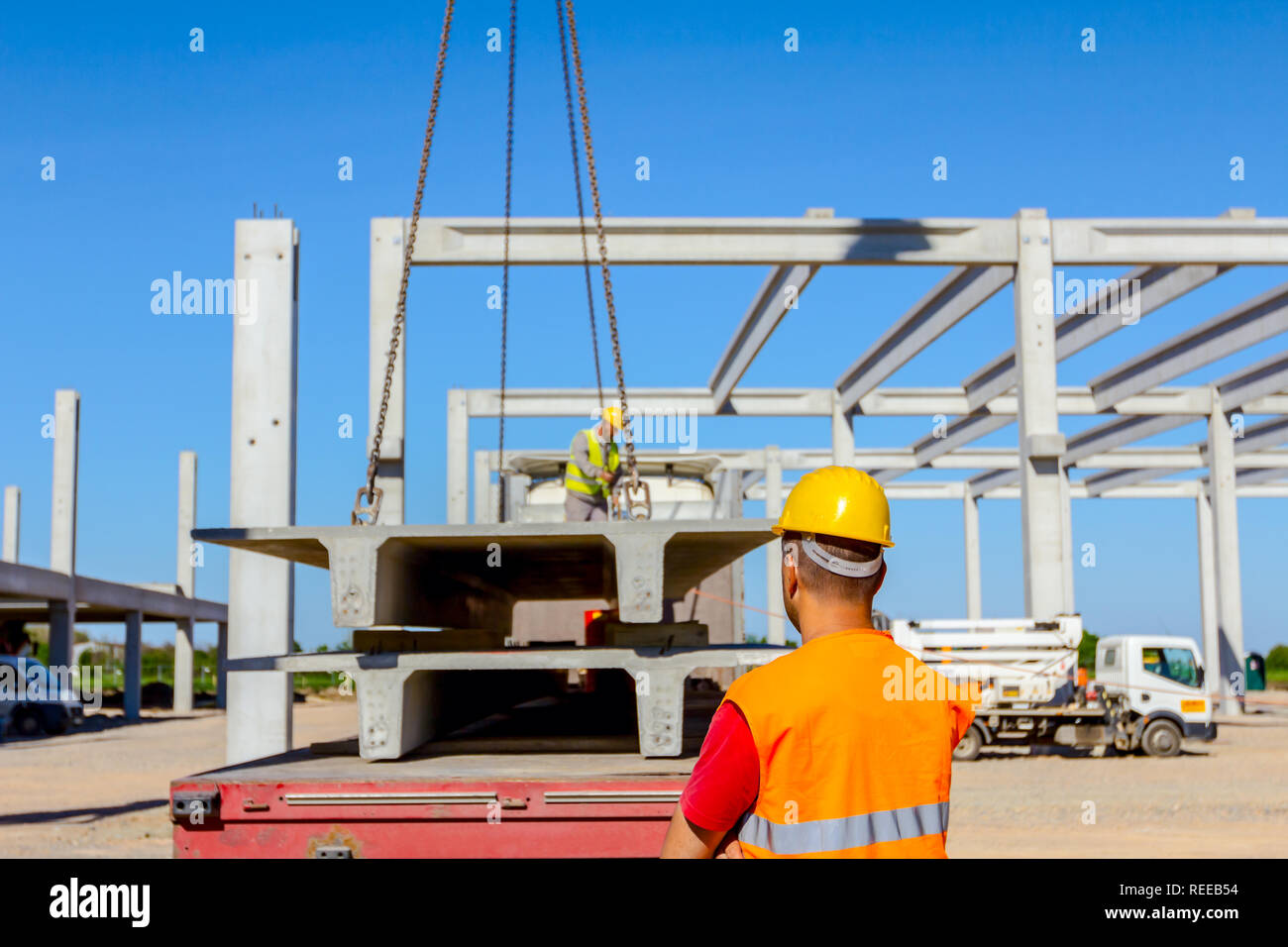 Overseeing work hi-res stock photography and images - Alamy