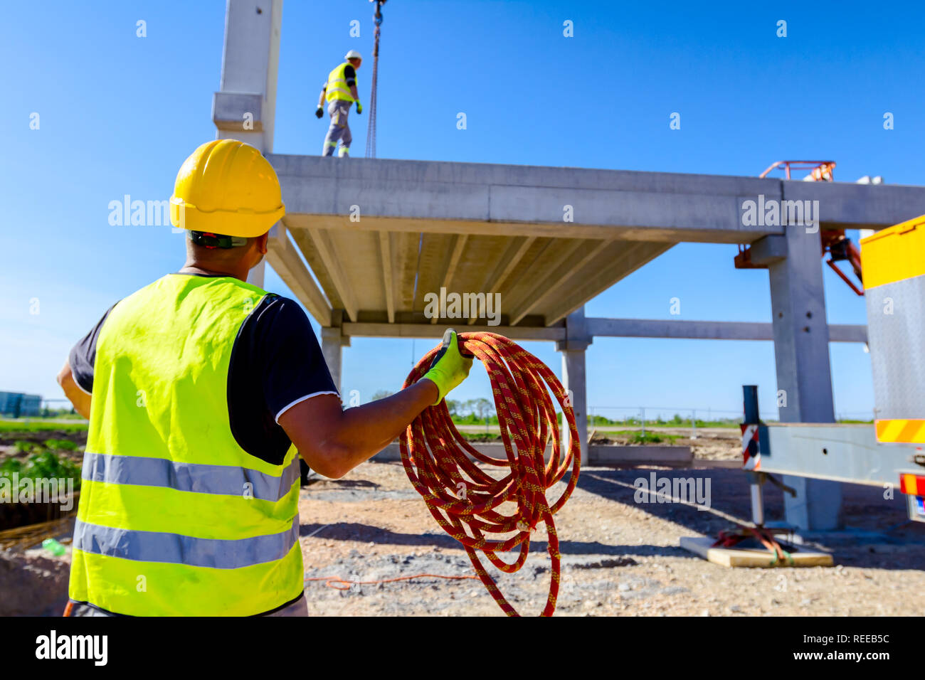 Collecting rope hi-res stock photography and images - Alamy