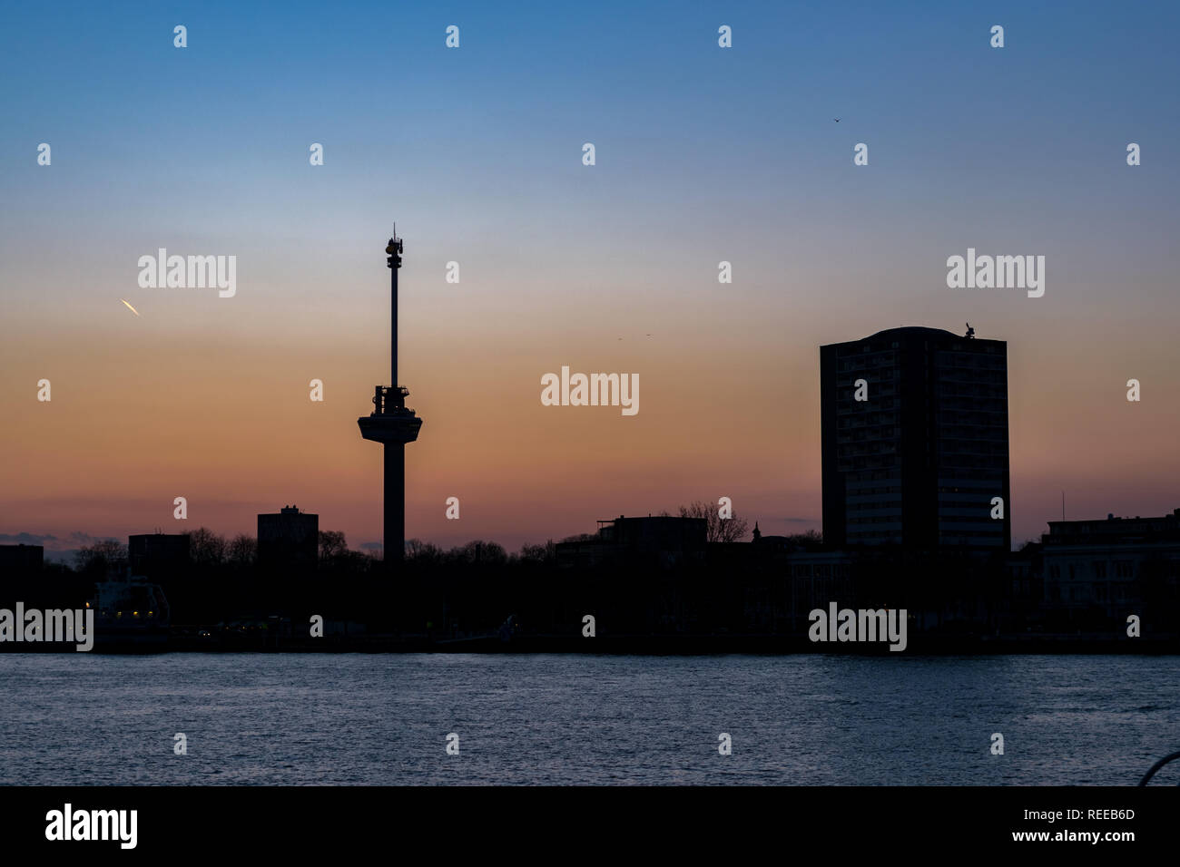 Rotterdam from euromast tower hi-res stock photography and images - Alamy