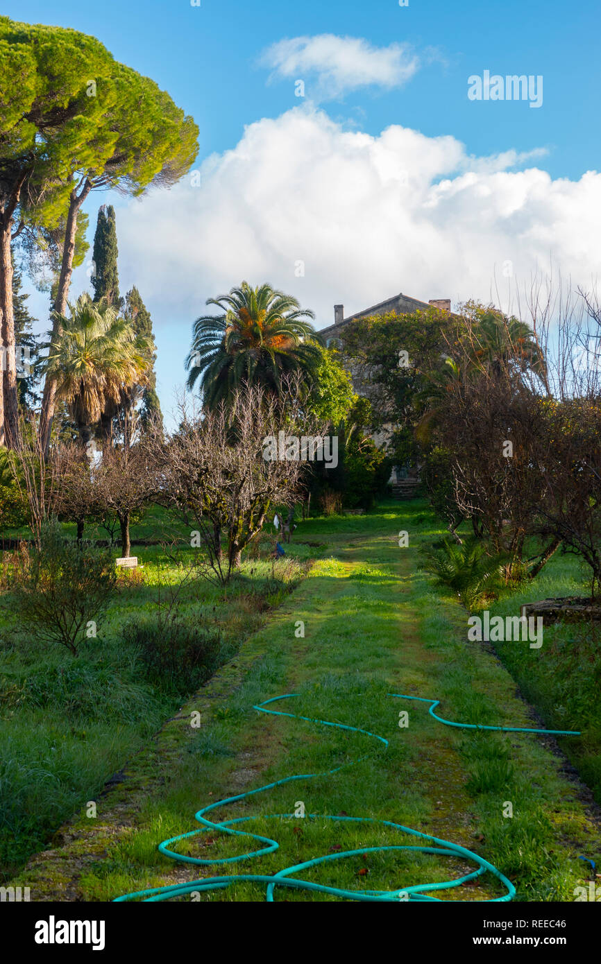 Greece Corfu Home used in the BBC Television The Durrells in Corfu prop ...