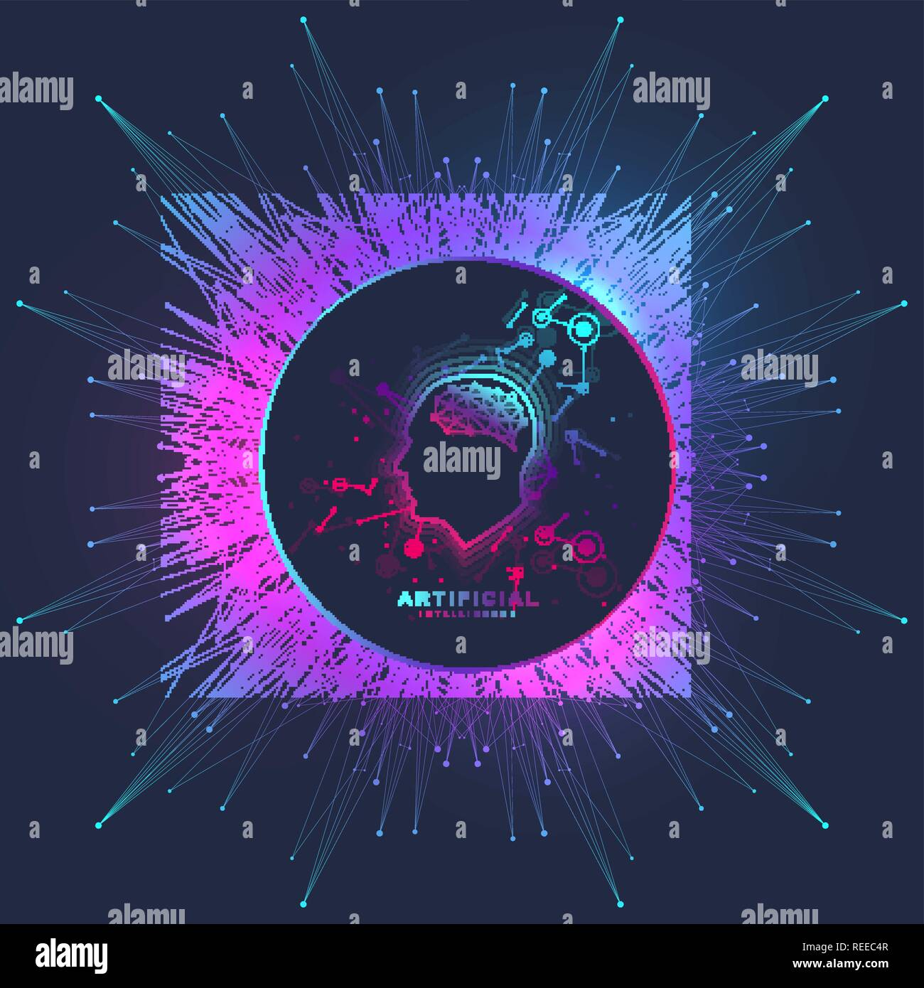 Ai backdrop Stock Vector Images - Alamy