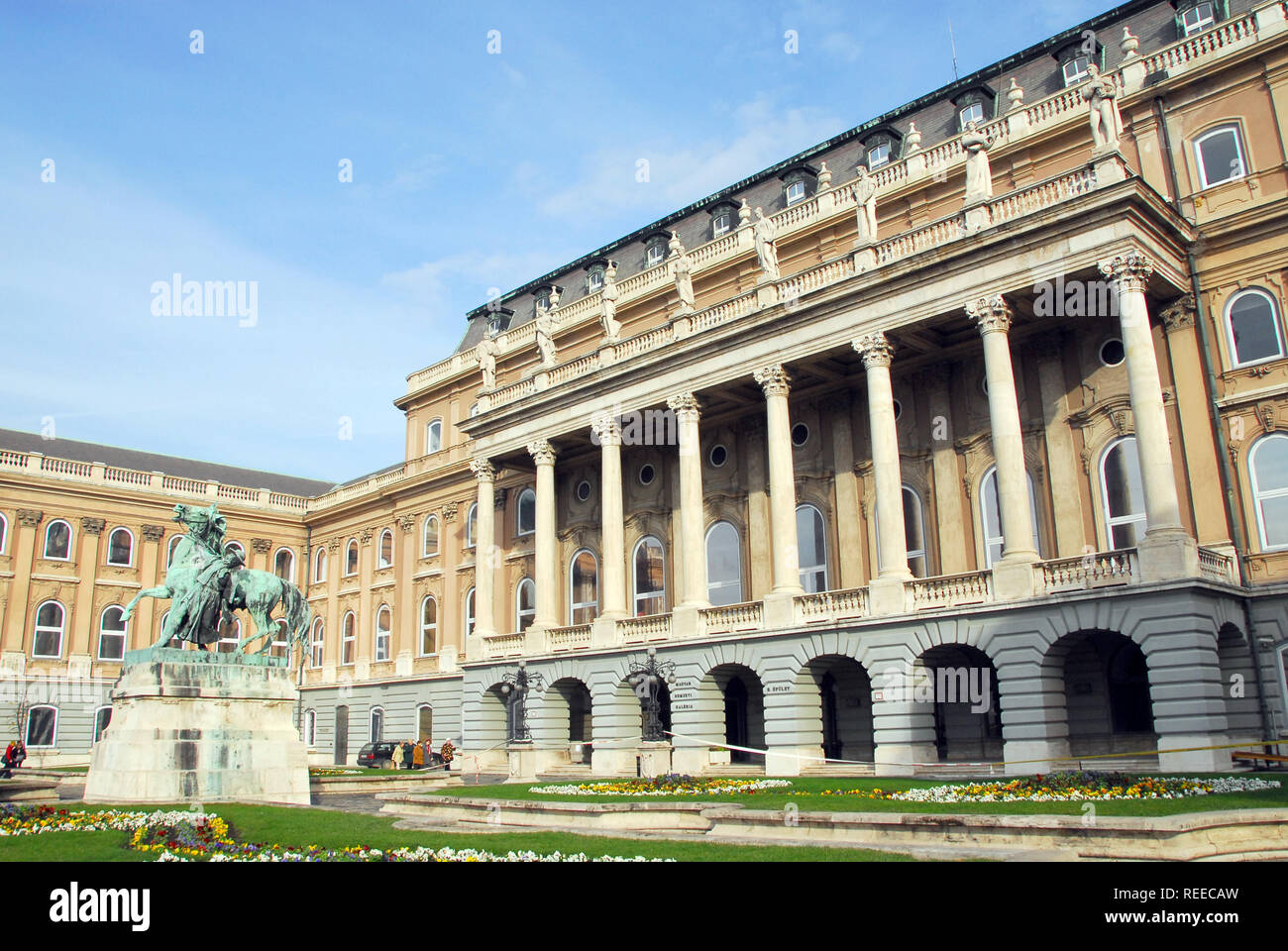 The Buda Castle is the historical castle and palace complex of the ...
