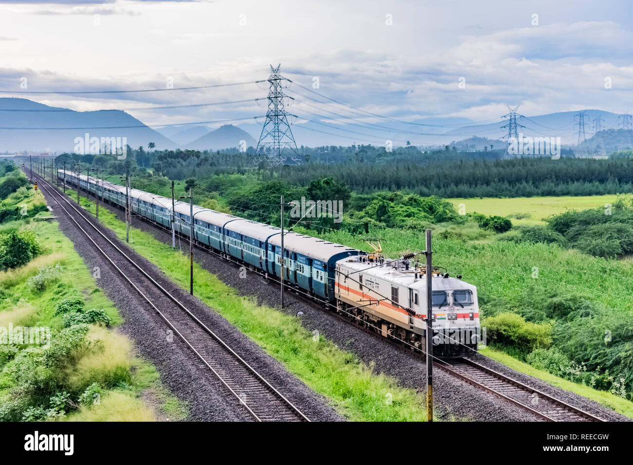 Indian Train Images Front