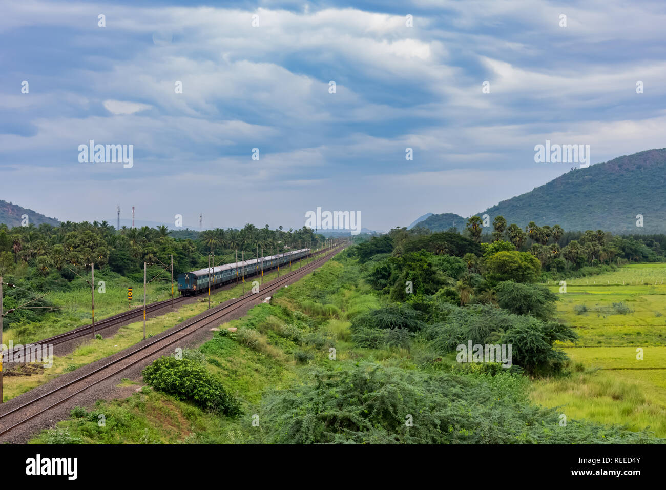 Indian railway hi-res stock photography and images - Alamy