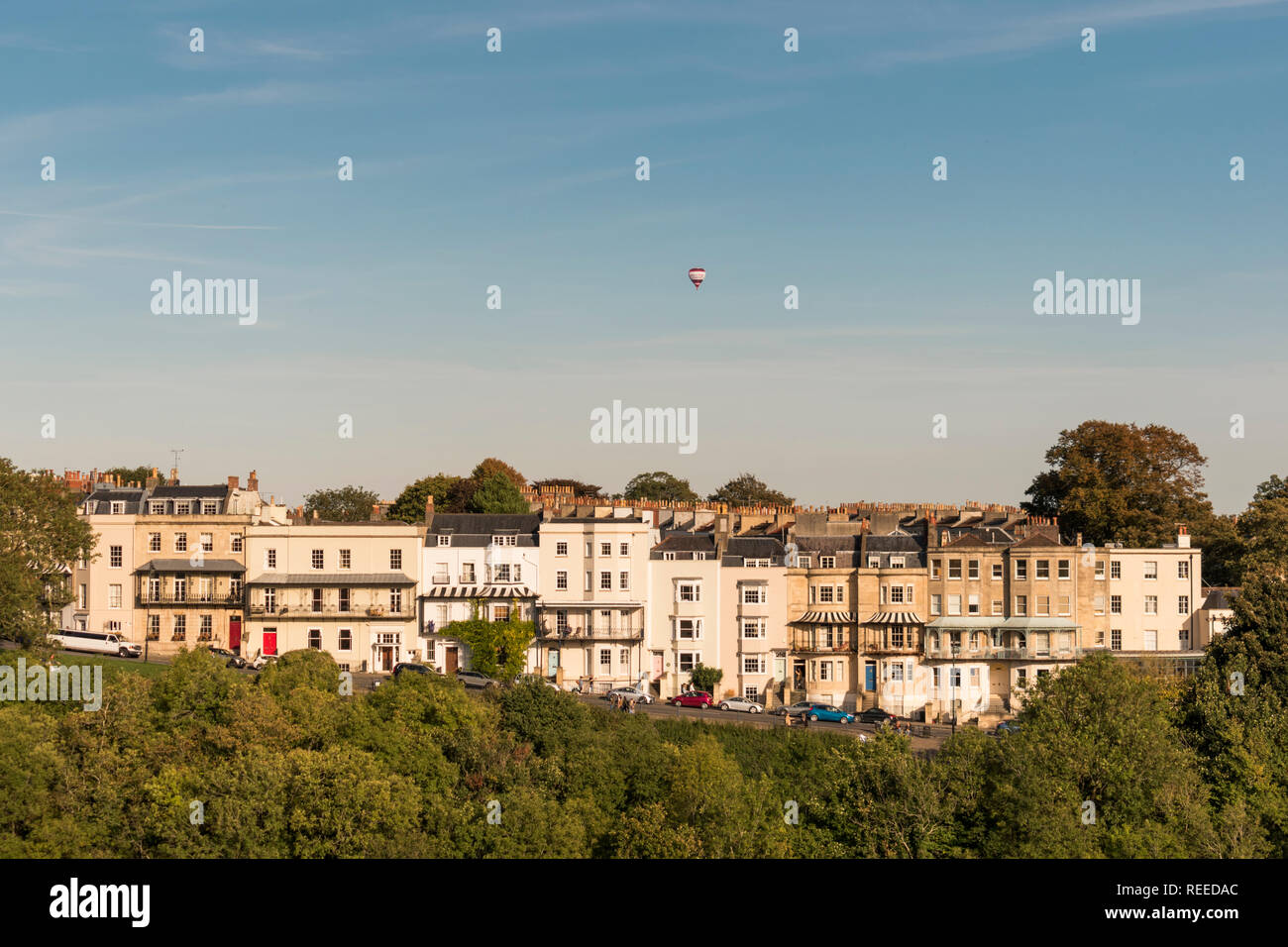 Views from the Clifton Suspension Bridge, Clifton, Bristol, UK Stock ...