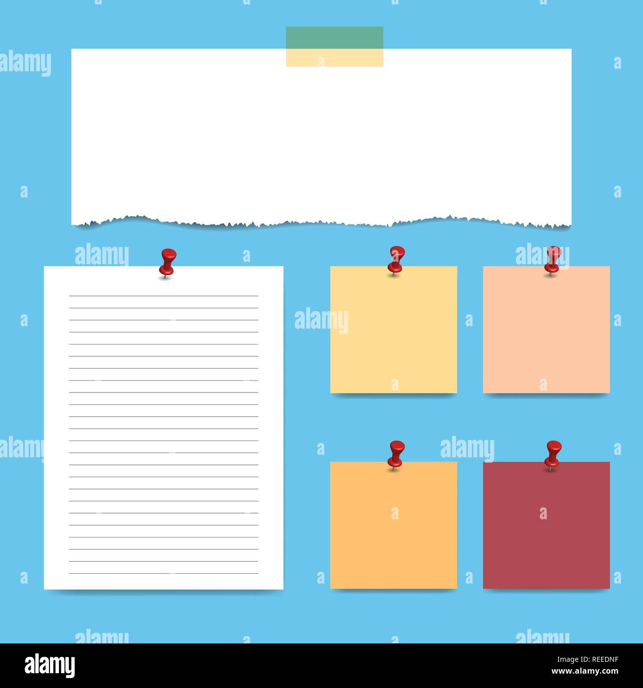 Blank pages for copy Stock Vector Images - Alamy