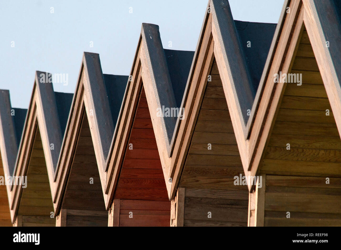 Blyth beach hut hi-res stock photography and images - Alamy
