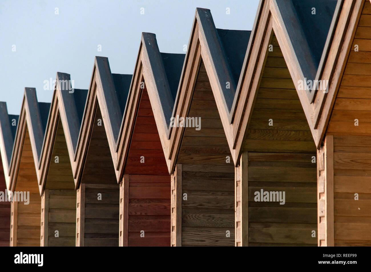 Blyth beach hut hi-res stock photography and images - Alamy