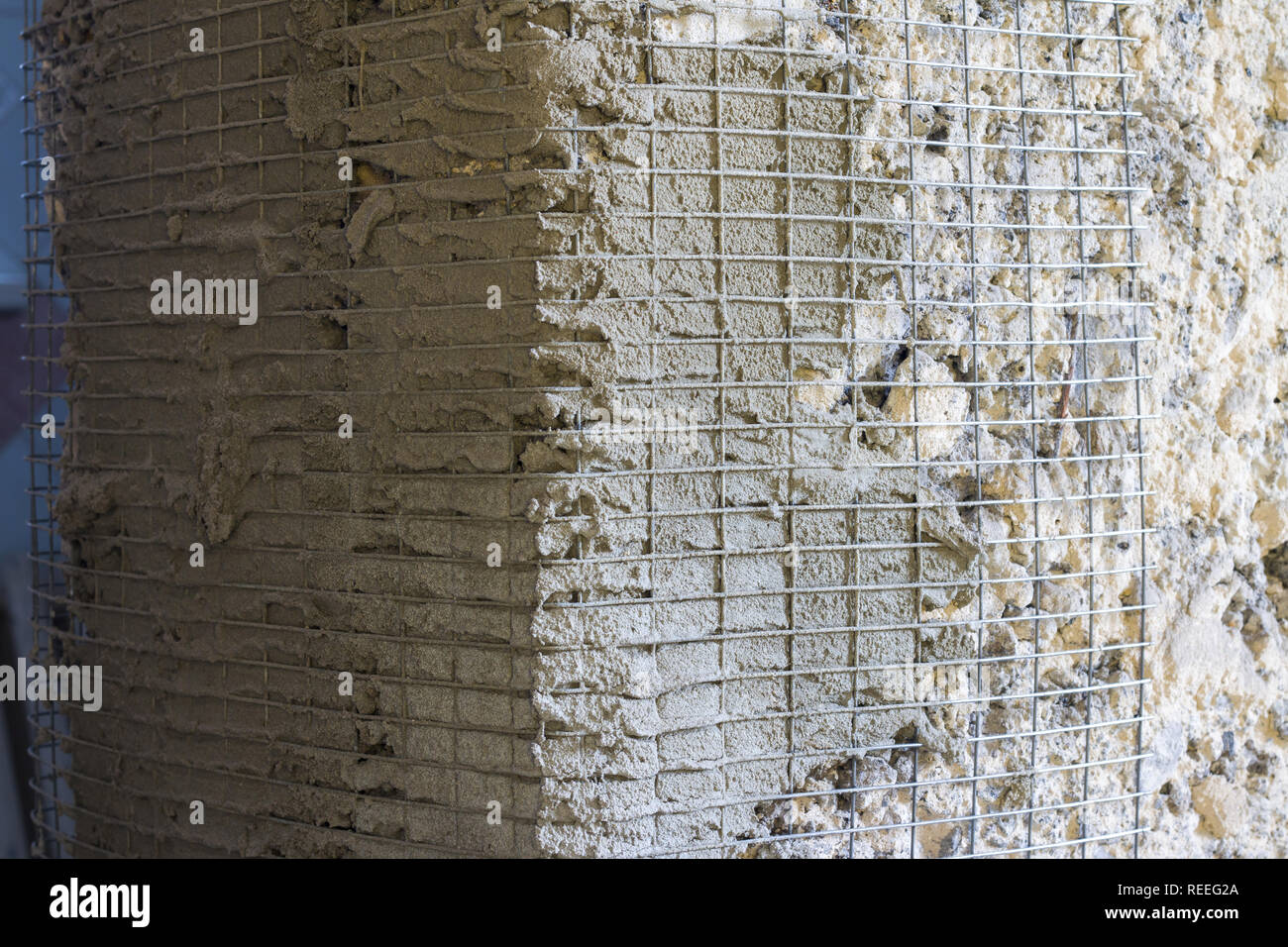 Repair wall corner reinforcement hi-res stock photography and images ...
