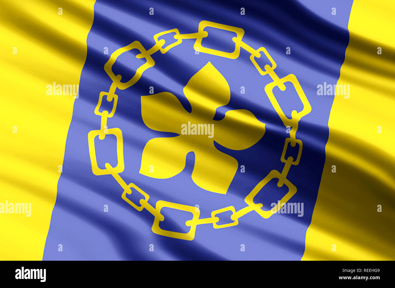 Hamilton waving and closeup flag illustration. Perfect for background ...