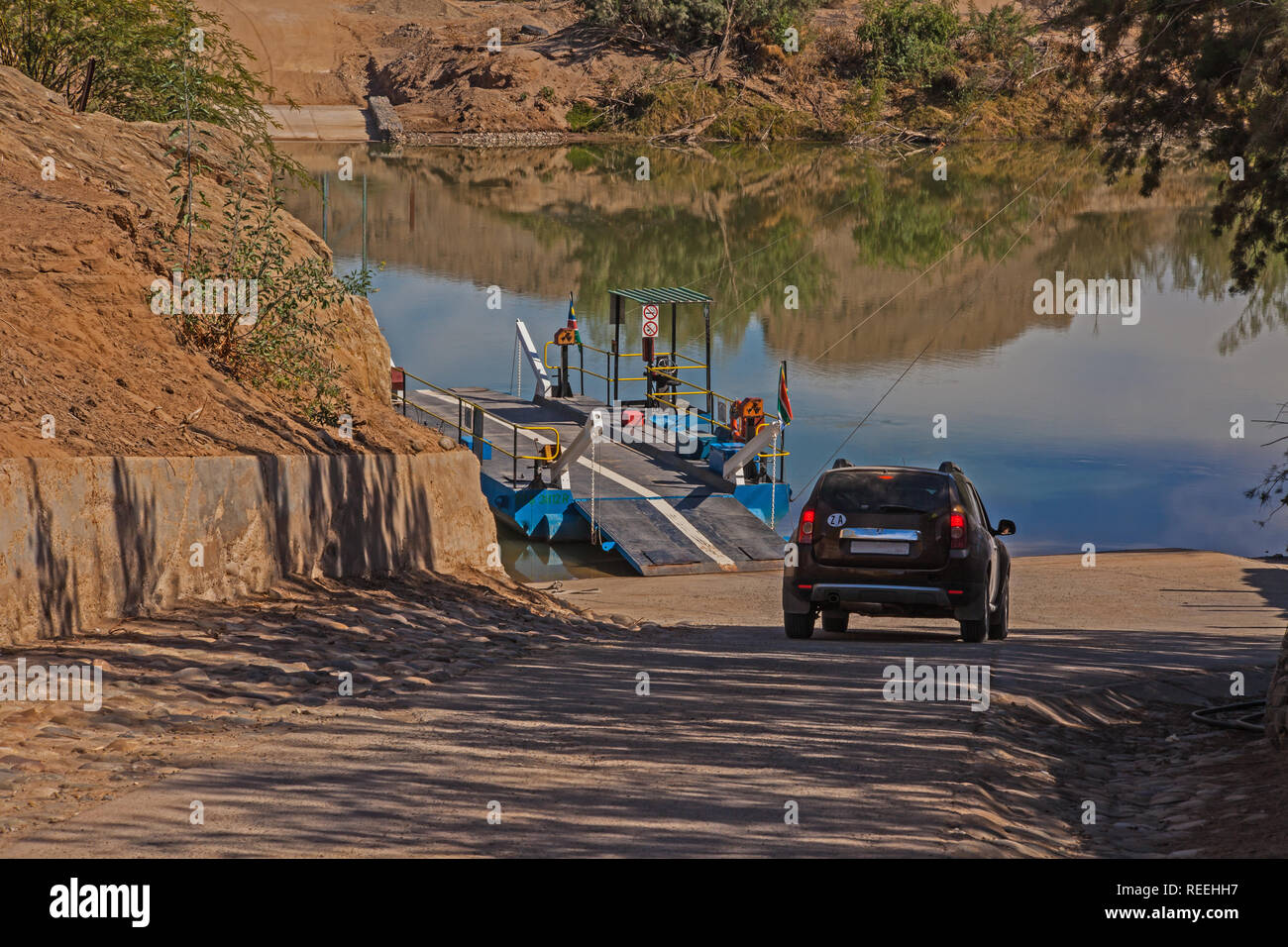Octha Ferry Crossing Stock Photo - Alamy