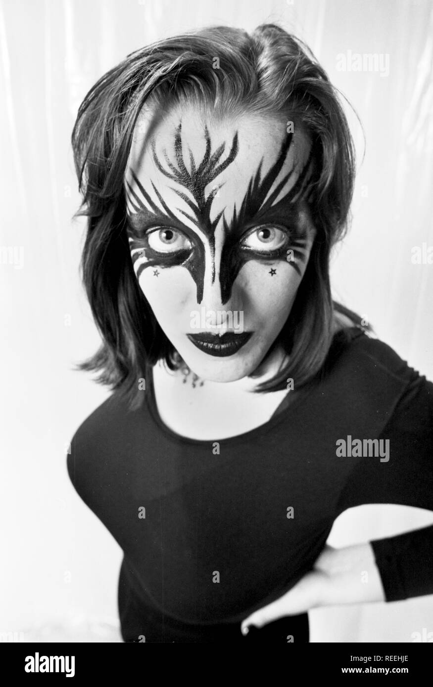 Amsterdam, Netherlands - 1972: Stacia (Stacia Blake) the exotic dancer ...