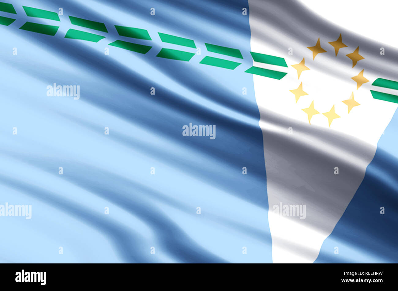 Formosa waving and closeup flag illustration. Perfect for background or ...