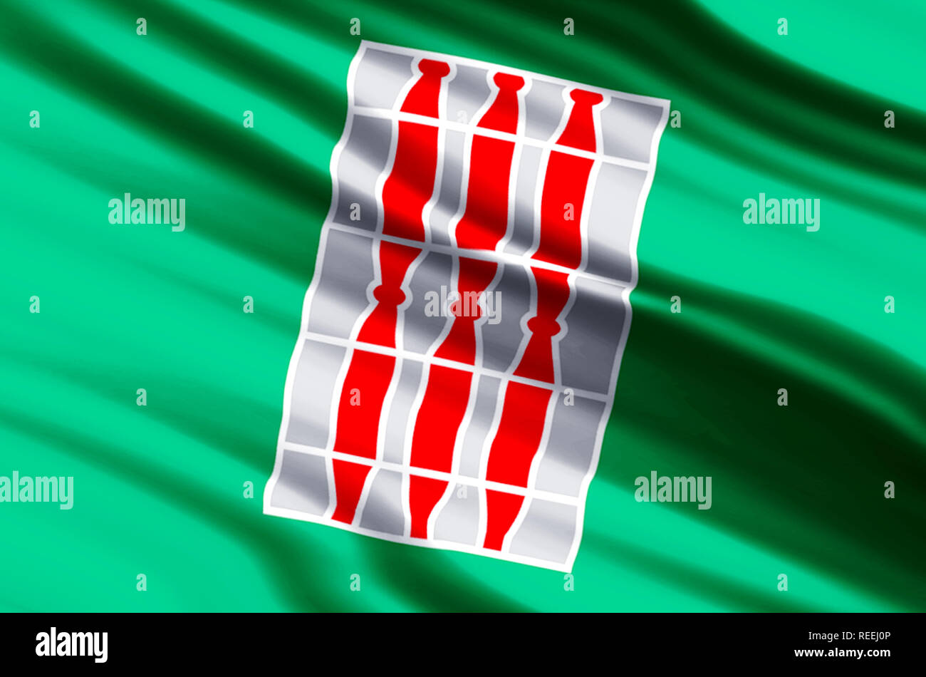 Umbria waving and closeup flag illustration. Perfect for background or ...