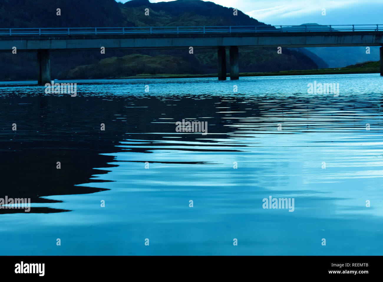 Stunning long bridge on river hi-res stock photography and images - Alamy