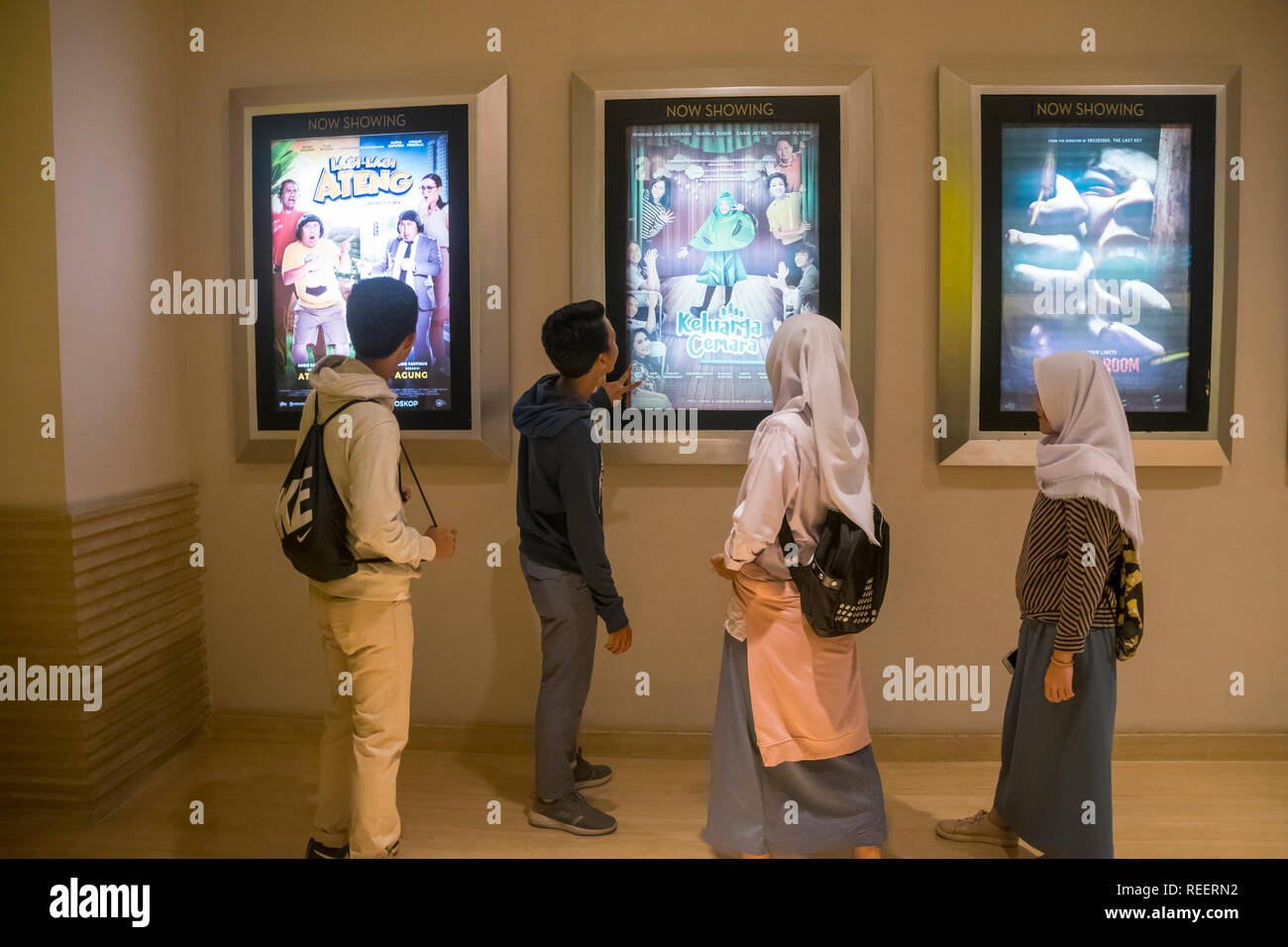 Indonesia movie theater hi-res stock photography and images - Alamy