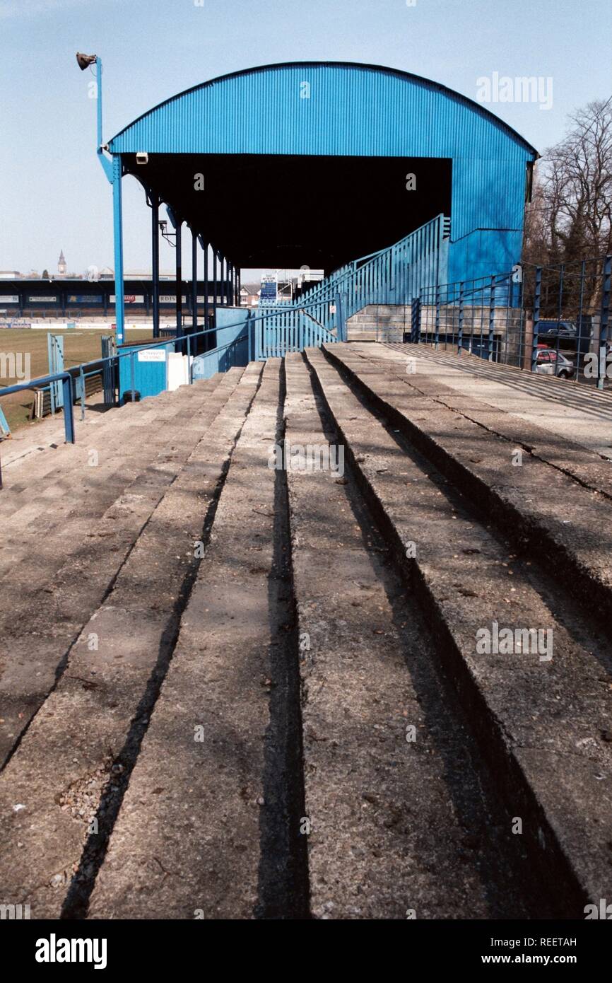 General view of Darlington FC Football Ground, Feethams, Victoria ...