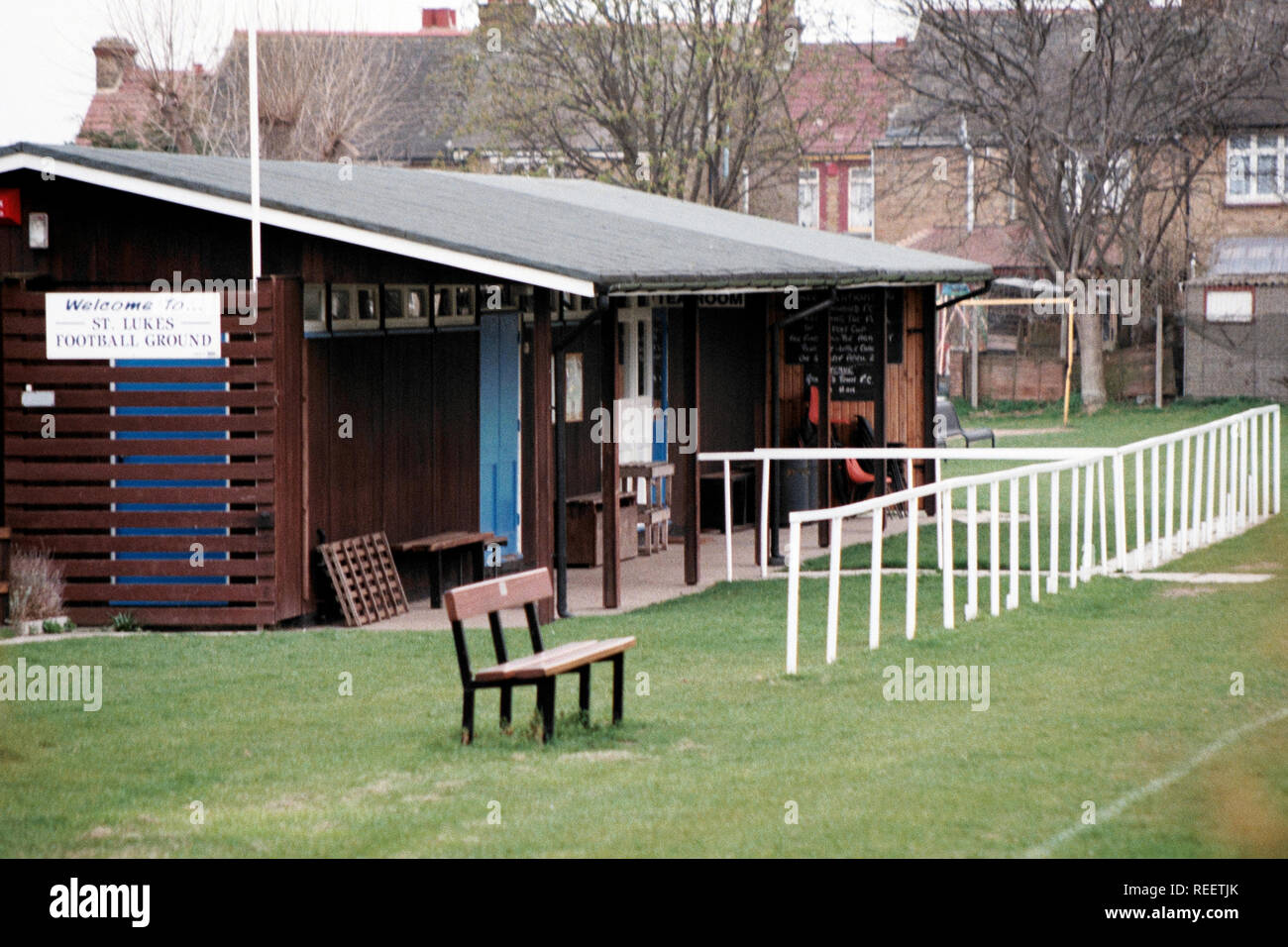 General view of St Lukes Football Ground, Ramsgate, Kent, pictured on ...