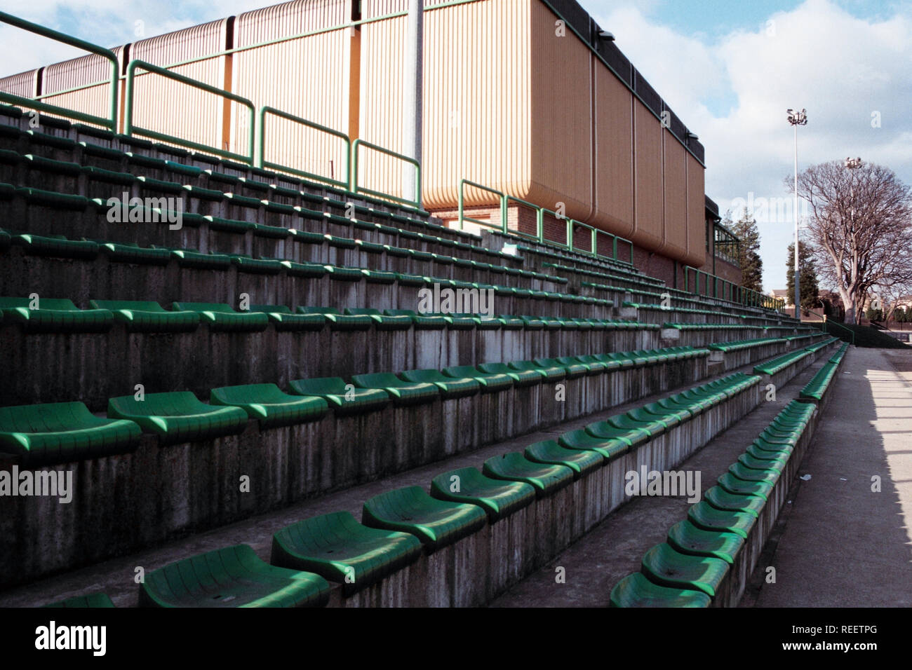 General view of Woolwich Town FC Football Ground, Erith Sports Centre ...