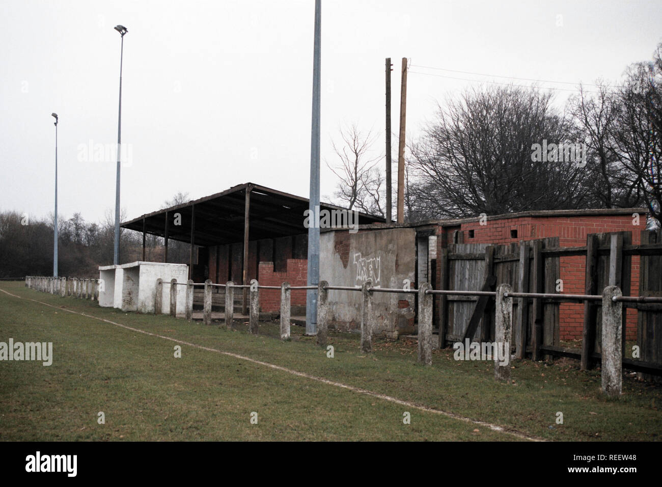 Wingate FC Football ground, Wingate Welfare Park, Wingate, County ...