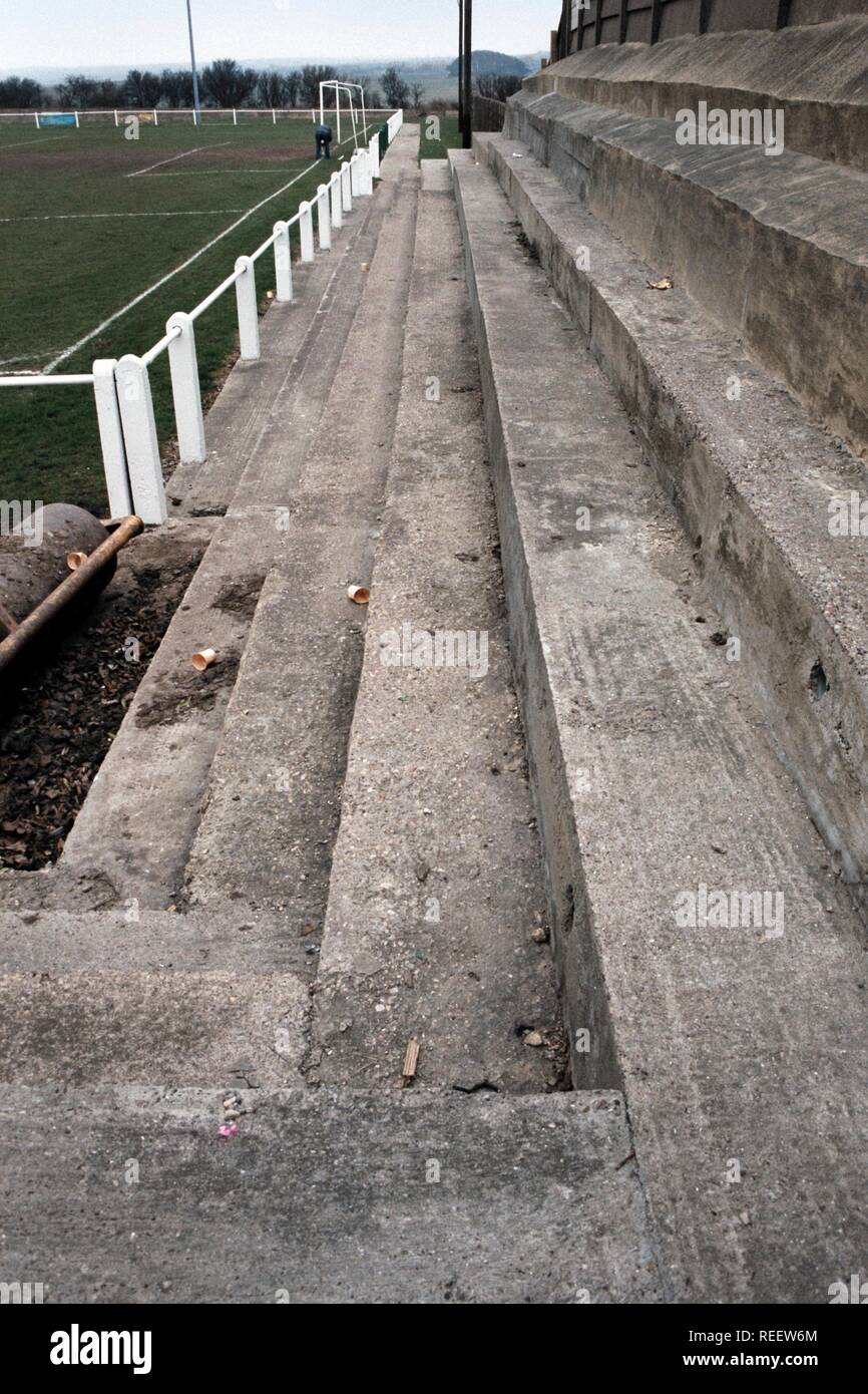 General view of Easington Colliery AFC Football Ground, Welfare Park ...