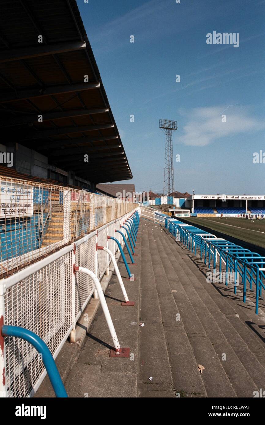 General view of Hartlepool United FC Football Ground, Victoria Ground ...